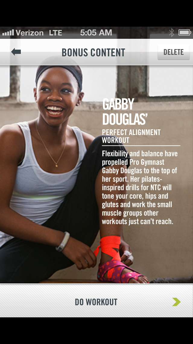 Gabby Douglas Muscles