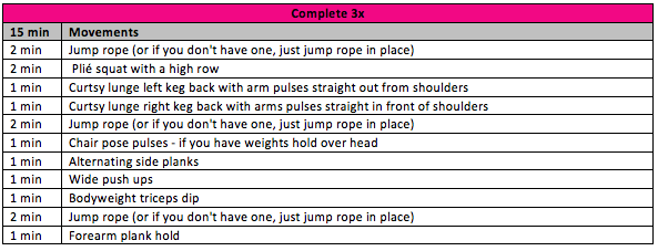 Get sweaty at home with this Polar Vortex workout - aSweatLife