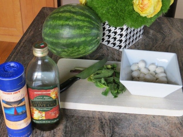 Watermelon Cucumber Mint Salad Recipe Asweatlife