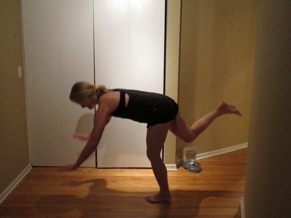 asweatlife_no equipment workout to celebrate_single leg push back_14 ...