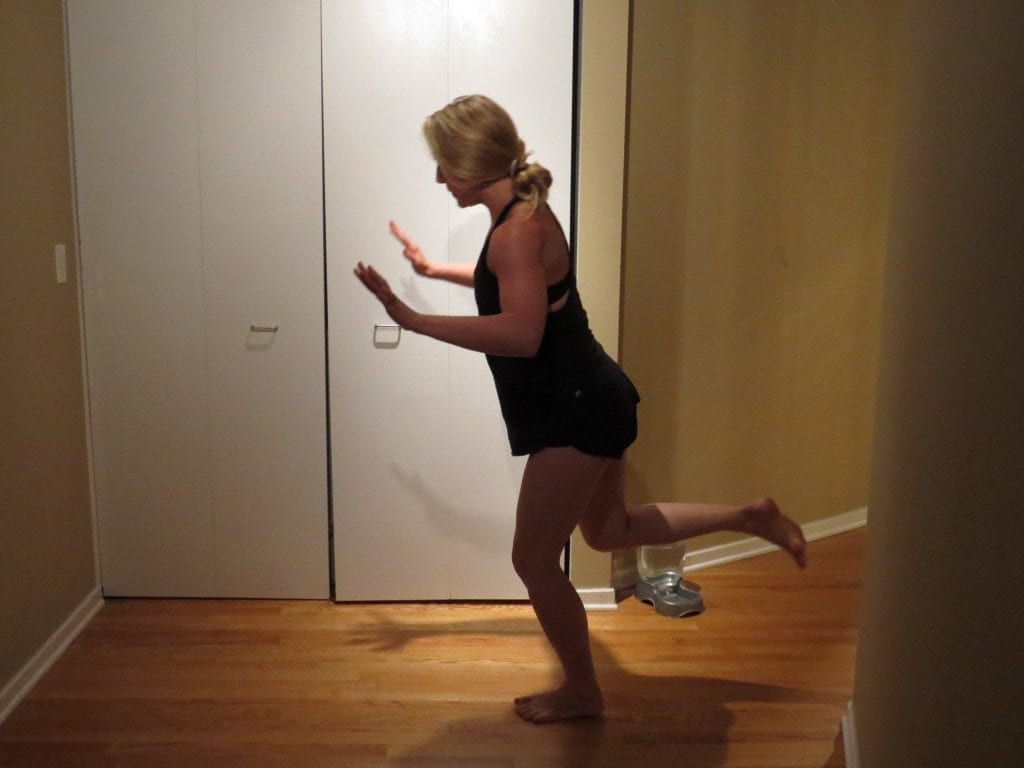 asweatlife_no equipment workout to celebrate_single leg push back_20 ...