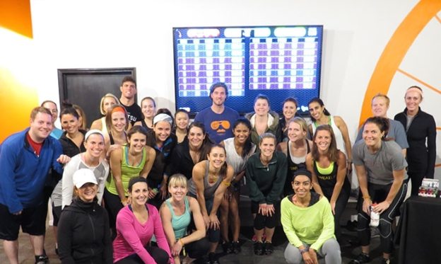 #Sweatworking at Full Psycle - aSweatLife