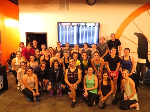 #Sweatworking at Full Psycle - aSweatLife