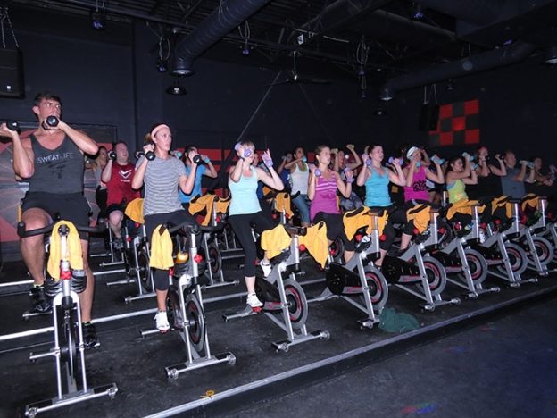 #Sweatworking at Full Psycle - aSweatLife