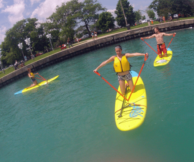 SUP Core Fit at Chicago Paddle Company - aSweatLife