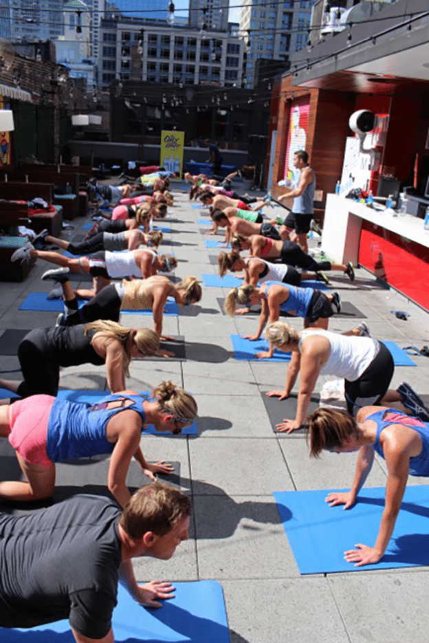 SWEAT it out on the Rooftop at Joy District - aSweatLife