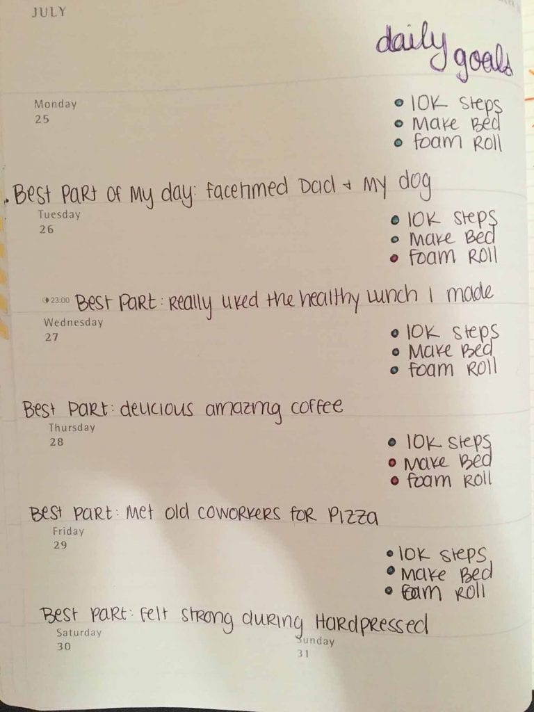 Four Ideas for a Fitness Bullet Journal - aSweatLife