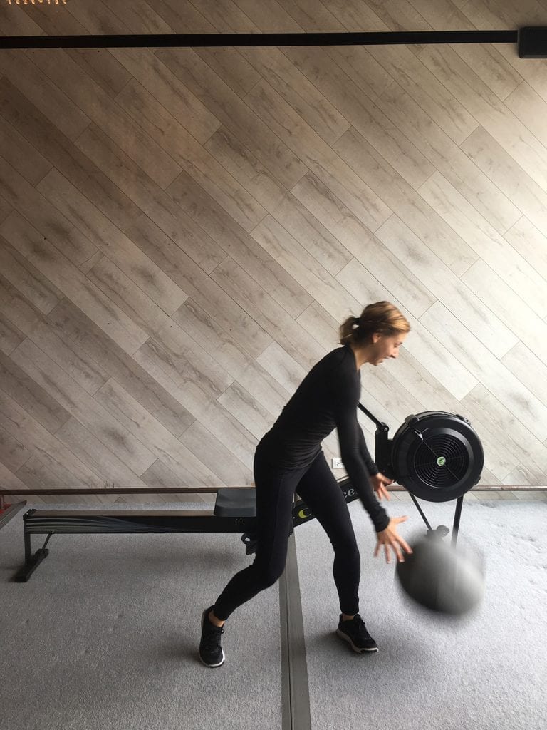 Get in the Zone With This Rowing and Med Ball EMOM Workout - aSweatLife