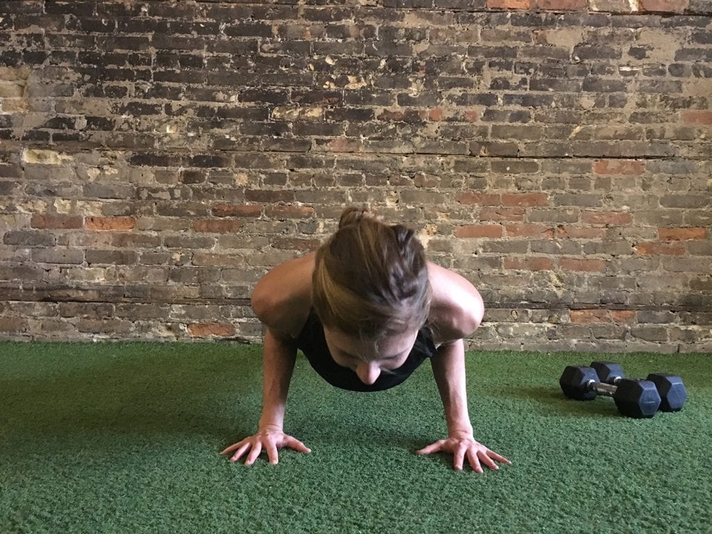 A Strength Workout with Dumbbells and a Timer to Keep You Warm - aSweatLife