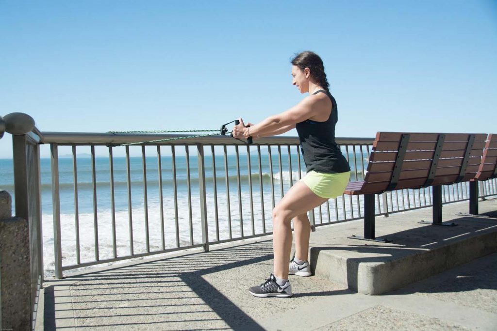 A Resistance Band Workout to Bring on Vacation - aSweatLife