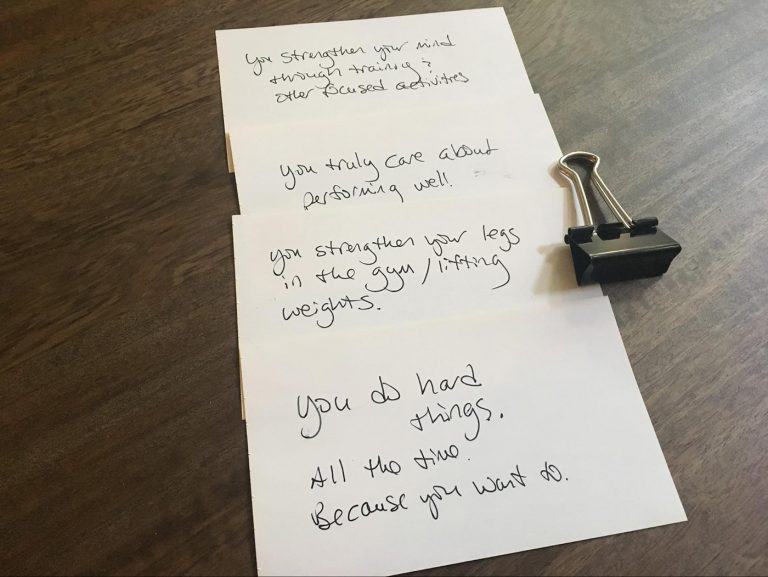 How To Use Index Cards To Achieve Your Next Fitness Goal - aSweatLife